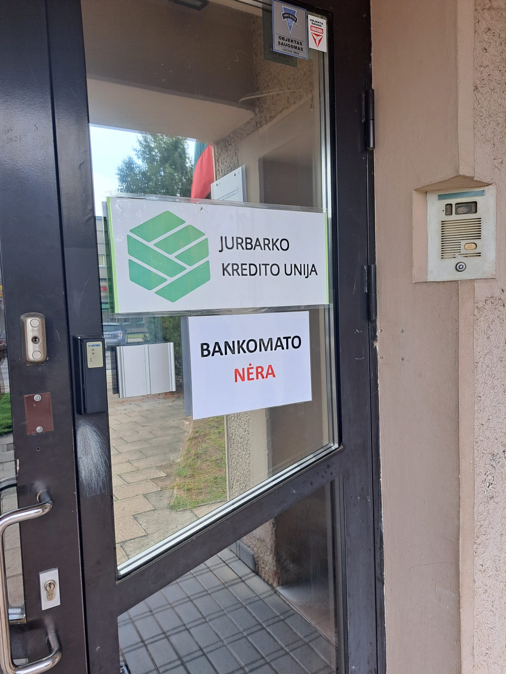 „Luminor“ apsimelavo: bankomatas 7/24 nedirbs - Gyvenu Jurbarke